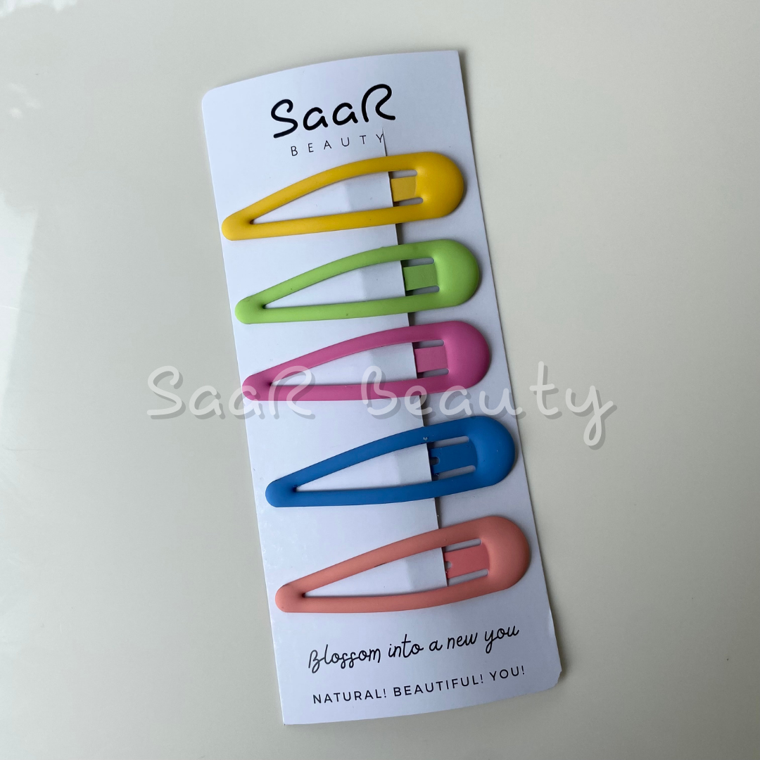 LARGE MULTI COLOUR TIC TAK CLIP SET OF 5 – SAAR BEAUTY